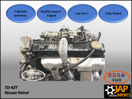 TD-42T Nissan Engine | Used Engine For Sale 1800 577 527 Jap Engine Imports